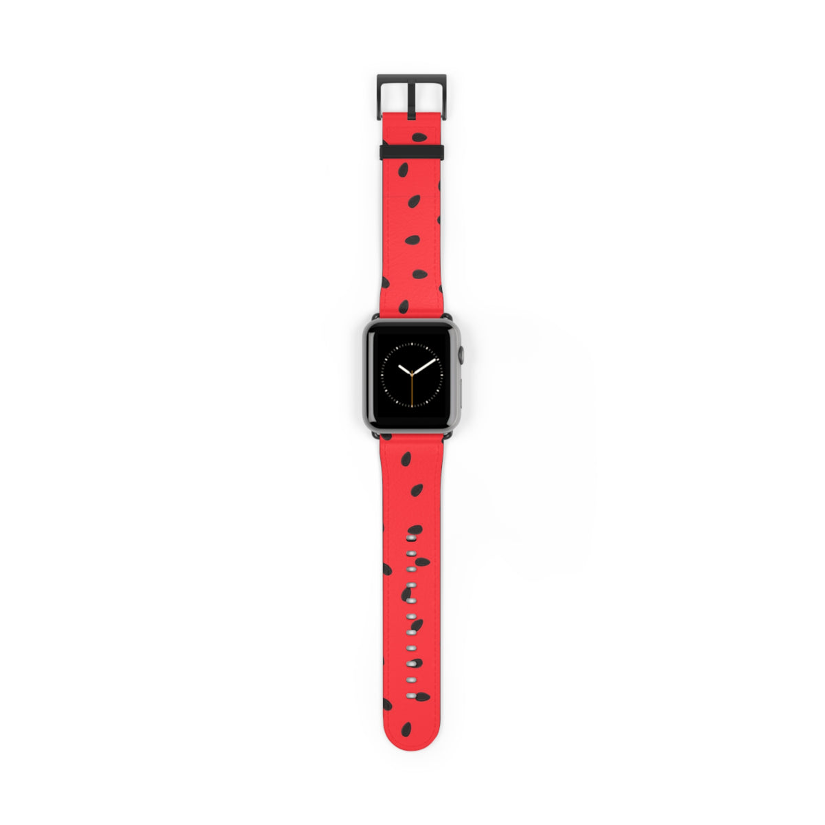 Juicy Pink Watermelon Fruit Seeds Apple Watch Wrist Band | Iron ...